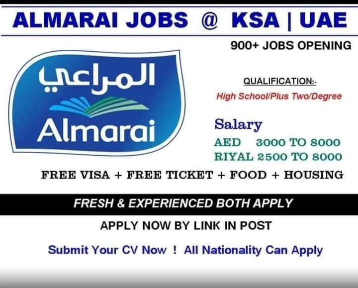 Job Vacancies in Saudi Arabia Job Search on LinkedIn: Almarai Job ... Job Vacancies in Saudi Arabia Job Search on LinkedIn: Almarai Job ...