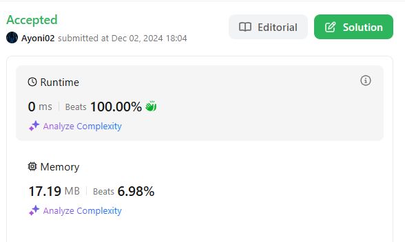 Abdulmujeeb sakibu on LinkedIn: #leetcode #python #coding #codingchallenge Abdulmujeeb sakibu on LinkedIn: #leetcode #python #coding #codingchallenge