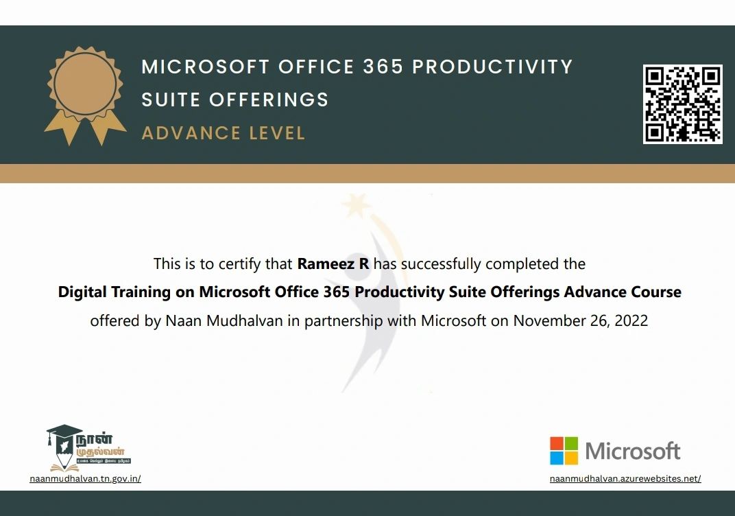 Happy to share that , | Rameez .R Happy to share that , | Rameez .R