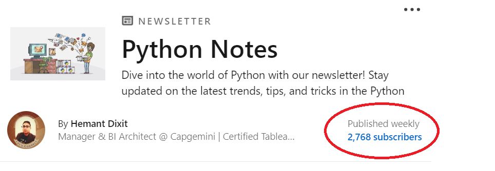 Hemant D. on LinkedIn: #happylearning #python Hemant D. on LinkedIn: #happylearning #python