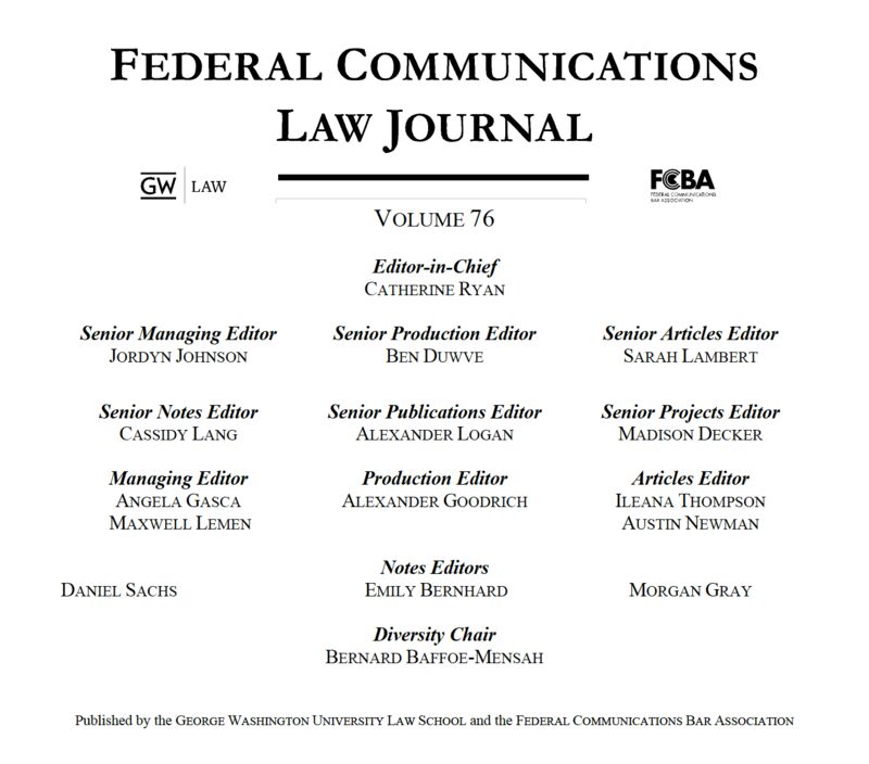 Julia Dacy on LinkedIn: Congratulations to the new FCLJ Editorial Board ... Julia Dacy on LinkedIn: Congratulations to the new FCLJ Editorial Board ...