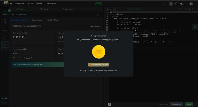 Pankaj Kumar on LinkedIn: #problemsolving #gfg24 #cplusplus #gfg # ... Pankaj Kumar on LinkedIn: #problemsolving #gfg24 #cplusplus #gfg # ...
