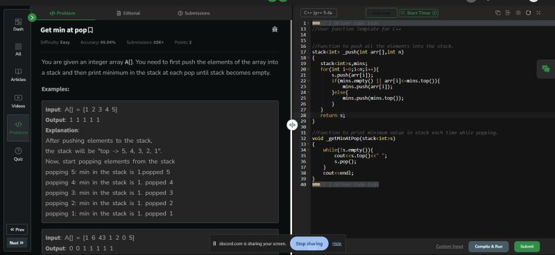 Yash Sagar on LinkedIn: #dsa #stacks #problemsolving #algorithms # ... Yash Sagar on LinkedIn: #dsa #stacks #problemsolving #algorithms # ...