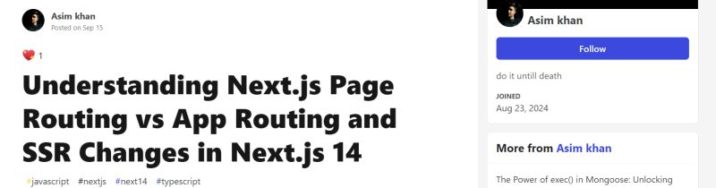 Asim Khan on LinkedIn: #nextjs #ssr #webdevelopment #react #javascript Asim Khan on LinkedIn: #nextjs #ssr #webdevelopment #react #javascript