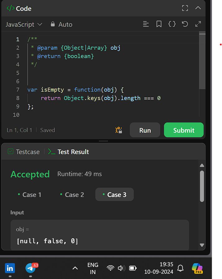 Siddharth Singh on LinkedIn: #javascript #leetcode #codingjourney #day15 Siddharth Singh on LinkedIn: #javascript #leetcode #codingjourney #day15