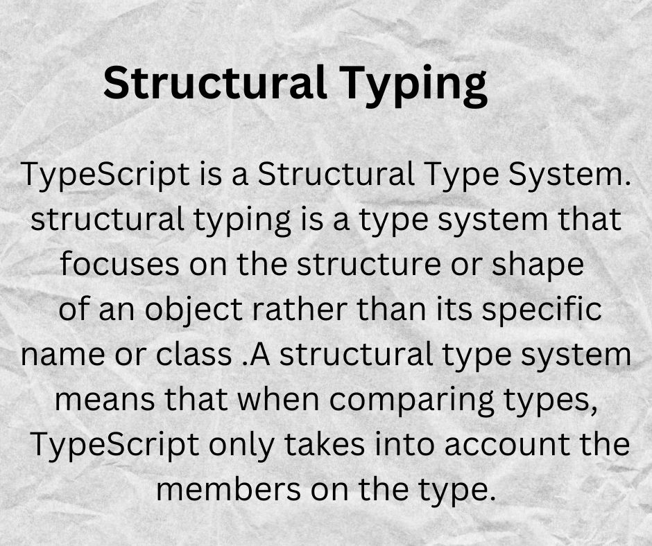 Areeba Yaseen on LinkedIn: #typscript #structuraltyping #web3 #ge Areeba Yaseen on LinkedIn: #typscript #structuraltyping #web3 #ge