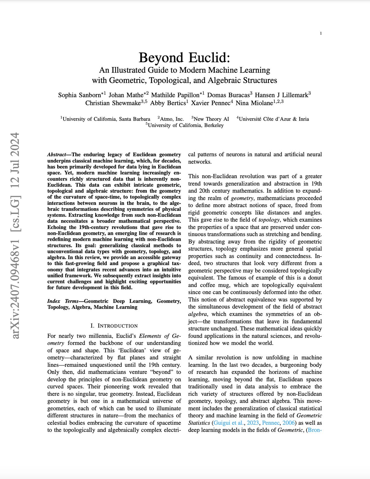 Beyond Euclid: A Guide to Machine Learning | QUEBEC.AI posted on the ... Beyond Euclid: A Guide to Machine Learning | QUEBEC.AI posted on the ...