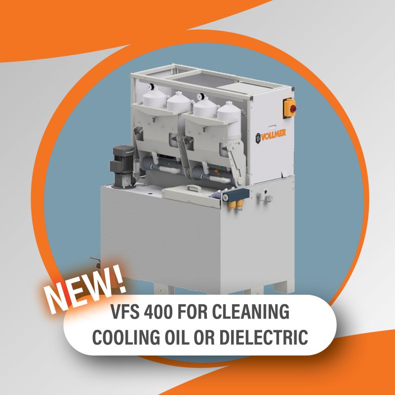VOLLMER presents new filtration system 400 at GrindingHub | VOLLMER of ... VOLLMER presents new filtration system 400 at GrindingHub | VOLLMER of ...