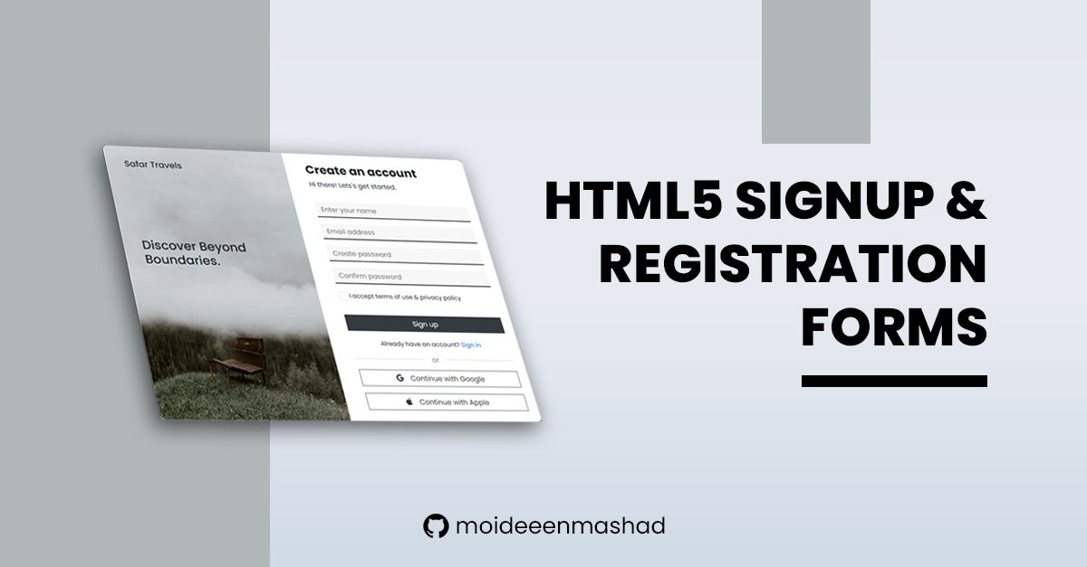 #html5 #css3 #javascript #bootstrap5 | Moideen Mashad #html5 #css3 #javascript #bootstrap5 | Moideen Mashad
