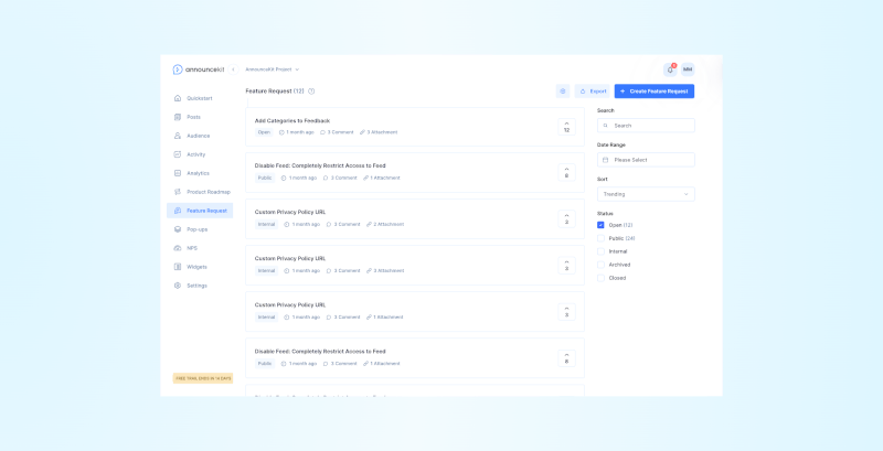 How to export feature requests as CSV file | AnnounceKit posted on the ... How to export feature requests as CSV file | AnnounceKit posted on the ...
