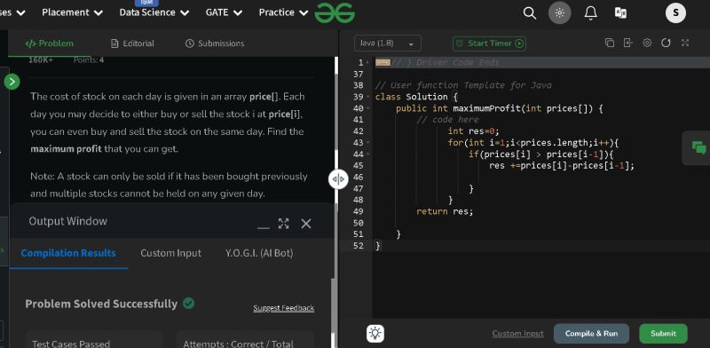 #160daysofcode #geeksforgeeks #day7 #dsa #greedyalgorithm #java ... #160daysofcode #geeksforgeeks #day7 #dsa #greedyalgorithm #java ...