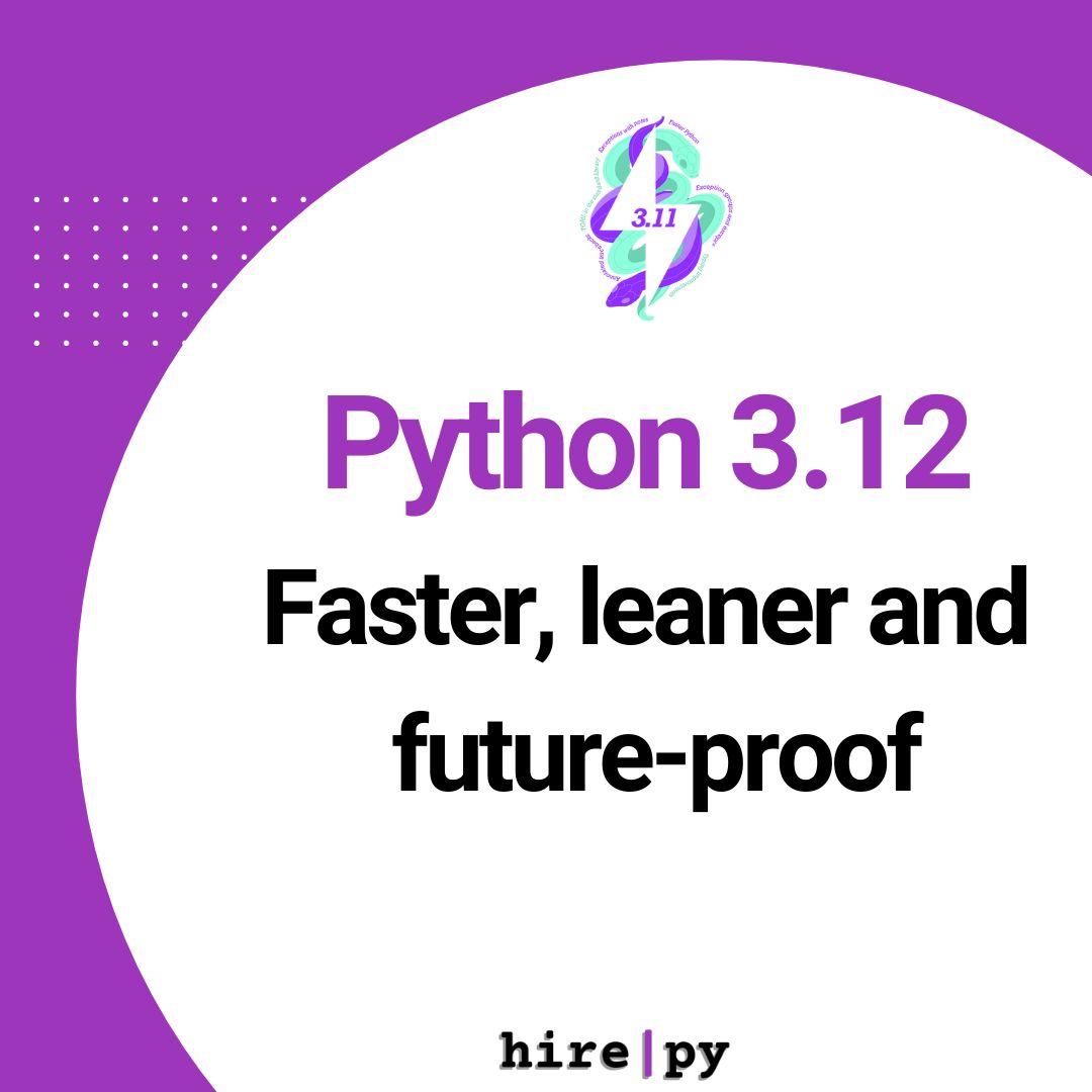 hire|py on LinkedIn: #python312 #pythondevelopment #python hire|py on LinkedIn: #python312 #pythondevelopment #python