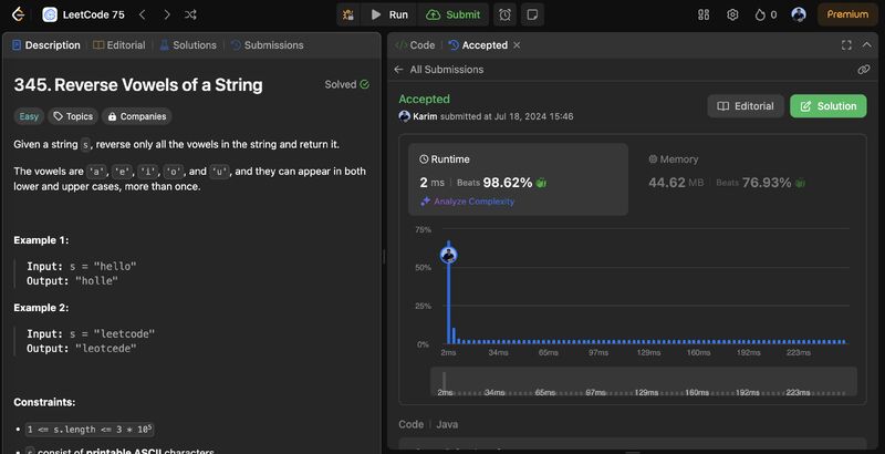 Karim Merhi on LinkedIn: #leetcode75 #leetcode75 #array #string # ... Karim Merhi on LinkedIn: #leetcode75 #leetcode75 #array #string # ...