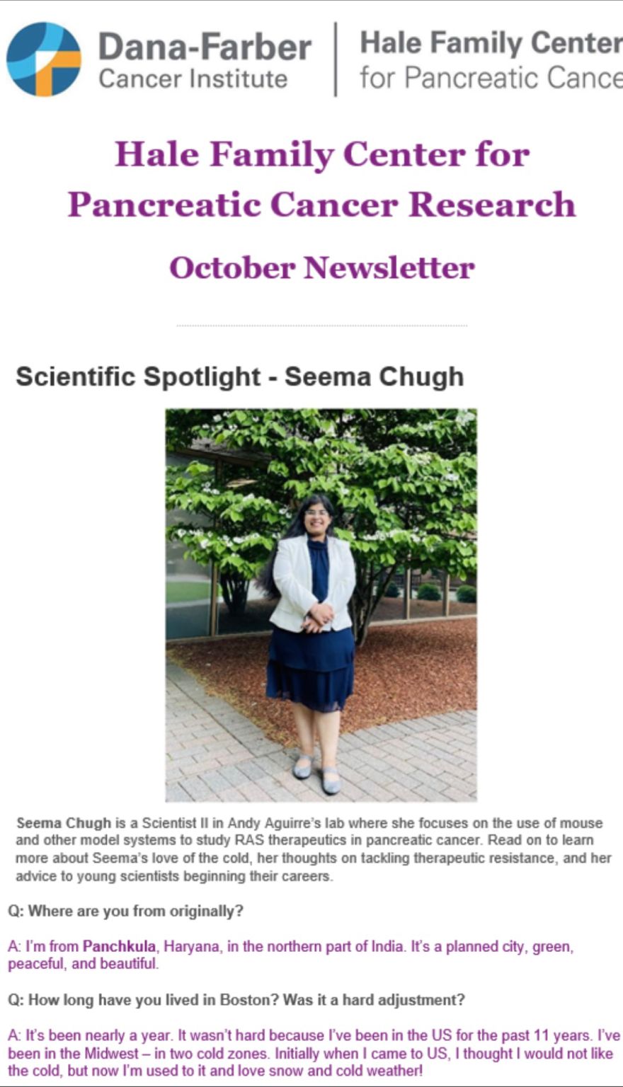 Seema Chugh on LinkedIn: #pancreatic | 15 comments Seema Chugh on LinkedIn: #pancreatic | 15 comments