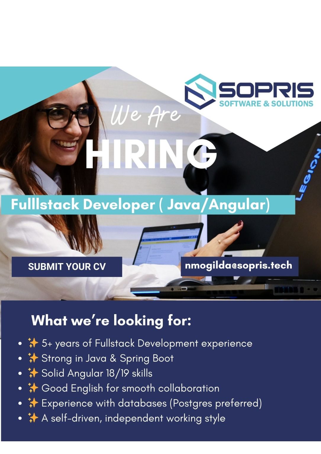 #fullstackdeveloper #java #angular #springboot #postgres #techjobs ... #fullstackdeveloper #java #angular #springboot #postgres #techjobs ...