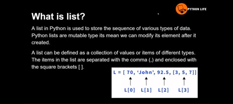 Gouthami Thatikonda on LinkedIn: day 4..... python programming list in ... Gouthami Thatikonda on LinkedIn: day 4..... python programming list in ...