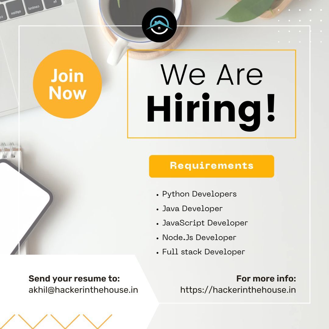 #fullstackdev #java #javascript #nodejs #python #hiring | Hackerinthehouse™ #fullstackdev #java #javascript #nodejs #python #hiring | Hackerinthehouse™