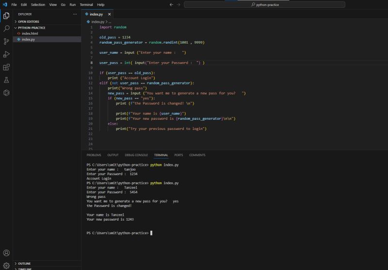 #python #coding #cybersecurity #learning | Tanzeel Azeem #python #coding #cybersecurity #learning | Tanzeel Azeem
