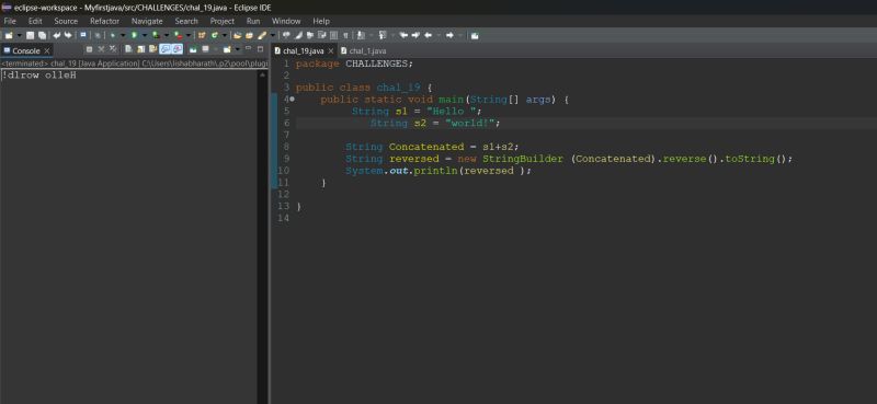 Challenge 19: Java String Reversal | Lisha N posted on the topic | LinkedIn Challenge 19: Java String Reversal | Lisha N posted on the topic | LinkedIn