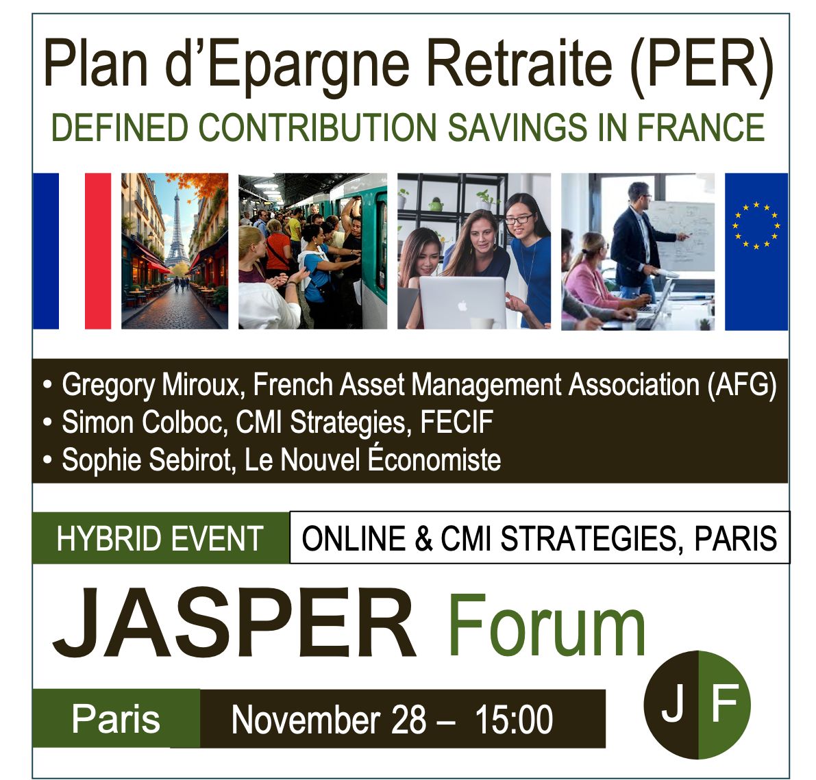 John Mitchem on LinkedIn: Jasper Forum | PER: Defined Contribution ... John Mitchem on LinkedIn: Jasper Forum | PER: Defined Contribution ...