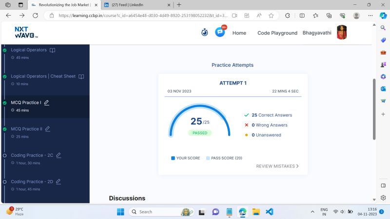 Bhagyavathi Amgoth on LinkedIn: #ccbp #nxtwave #nxtwaveccbp # ... Bhagyavathi Amgoth on LinkedIn: #ccbp #nxtwave #nxtwaveccbp # ...