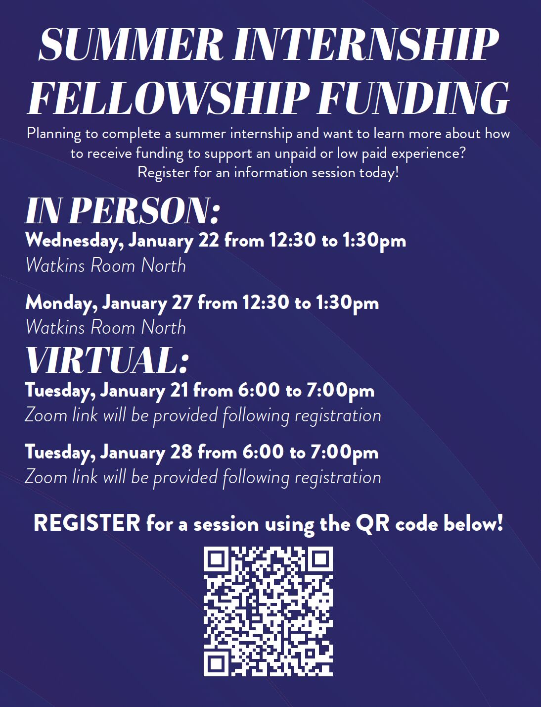 Furman University Internship Office on LinkedIn: Don't forget the 2025 ... Furman University Internship Office on LinkedIn: Don't forget the 2025 ...
