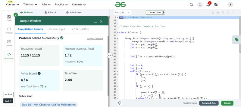 Ishwari Shekade on LinkedIn: #gfg160 #gfg160challenge #algorithms # ... Ishwari Shekade on LinkedIn: #gfg160 #gfg160challenge #algorithms # ...