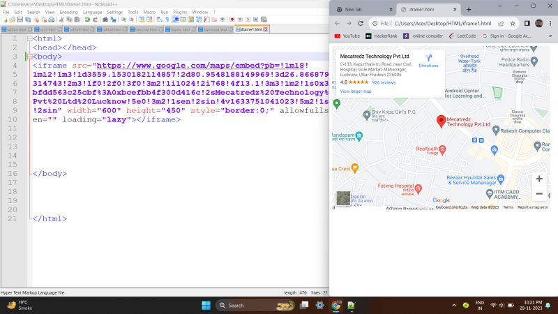 Shashwat Kumar Singh on LinkedIn: #html #iframe Shashwat Kumar Singh on LinkedIn: #html #iframe