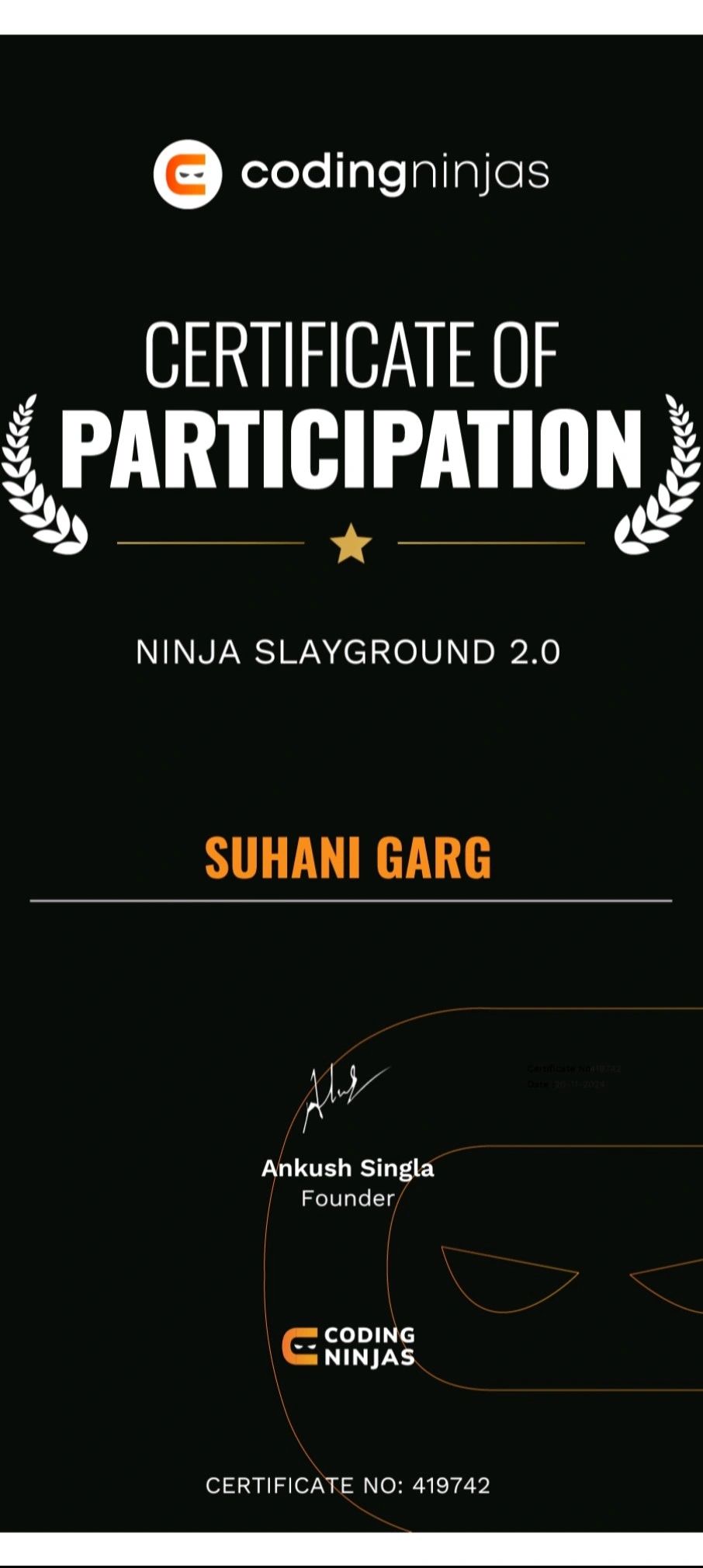 Suhani Garg on LinkedIn: #codingninjas #programming #codingjourney # ... Suhani Garg on LinkedIn: #codingninjas #programming #codingjourney # ...
