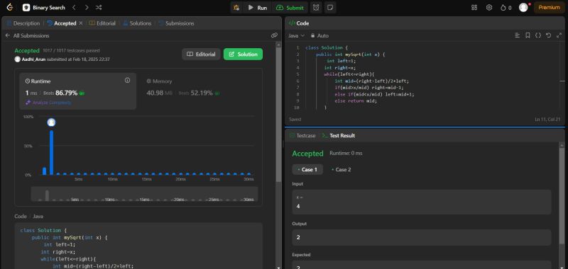 #leetcode100dayschallenge #leetcodejourney #consistencyiskey… | Aadhi ... #leetcode100dayschallenge #leetcodejourney #consistencyiskey… | Aadhi ...