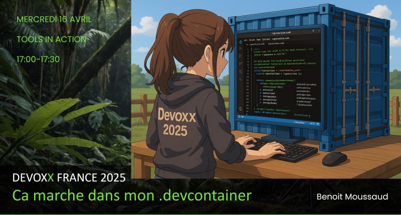 #devcontainers #toolsinaction | Benoit Moussaud #devcontainers #toolsinaction | Benoit Moussaud