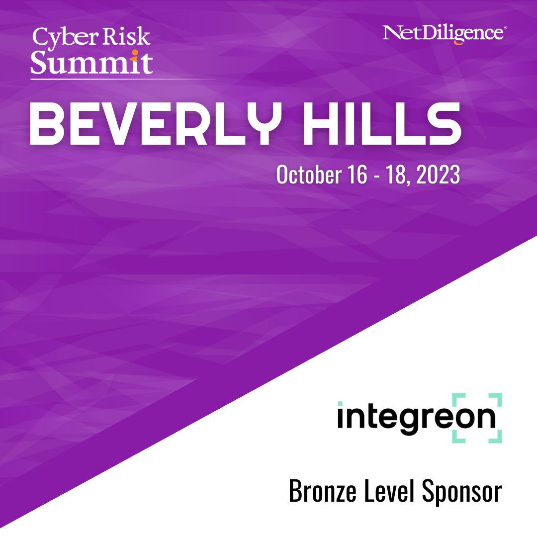 Join us at NetDiligence® Cyber Risk Summit | Integreon posted on the ... Join us at NetDiligence® Cyber Risk Summit | Integreon posted on the ...