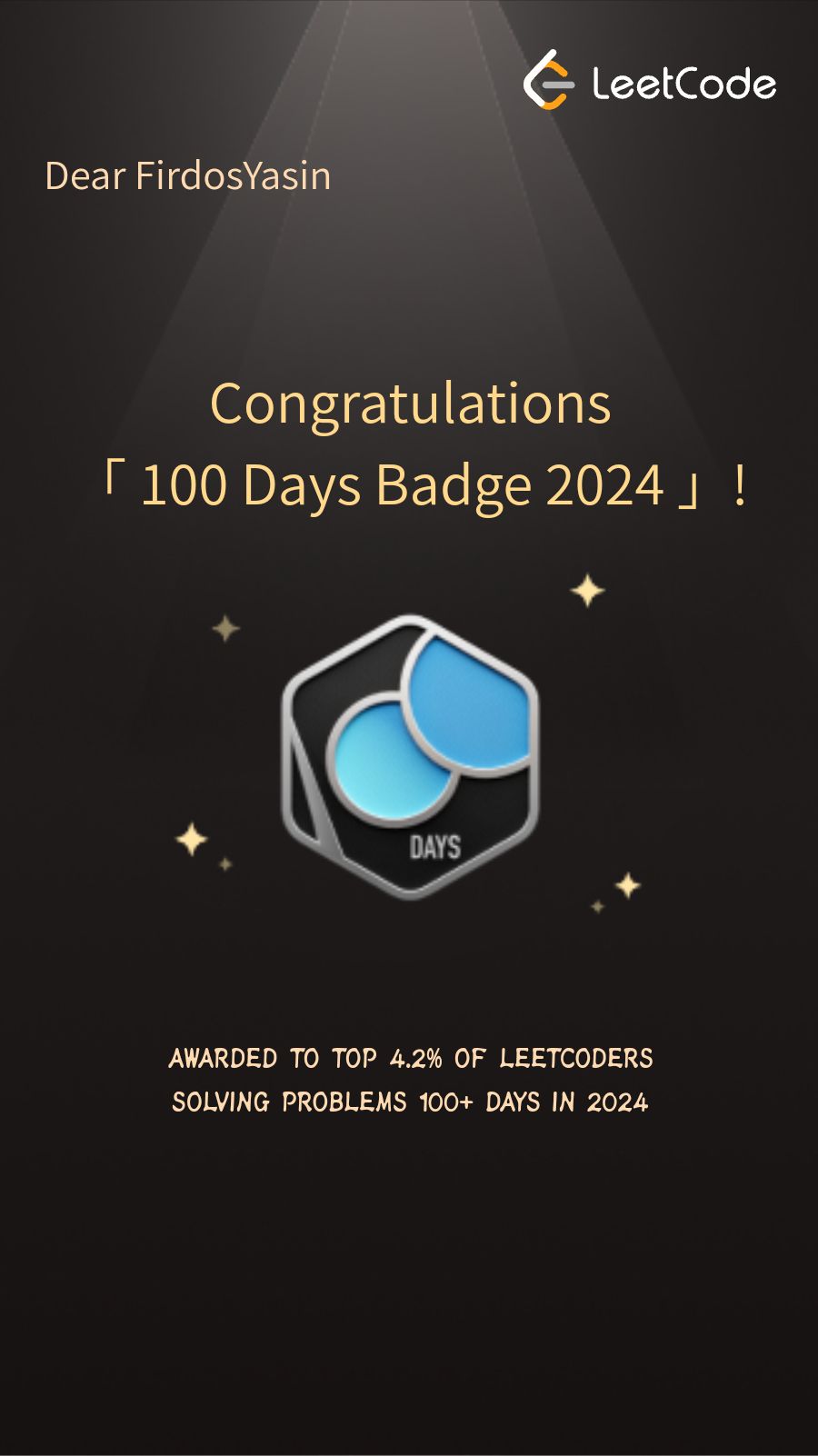 Firdos Yasin on LinkedIn: #leetcode #100days #algorithmicjourney # ... Firdos Yasin on LinkedIn: #leetcode #100days #algorithmicjourney # ...
