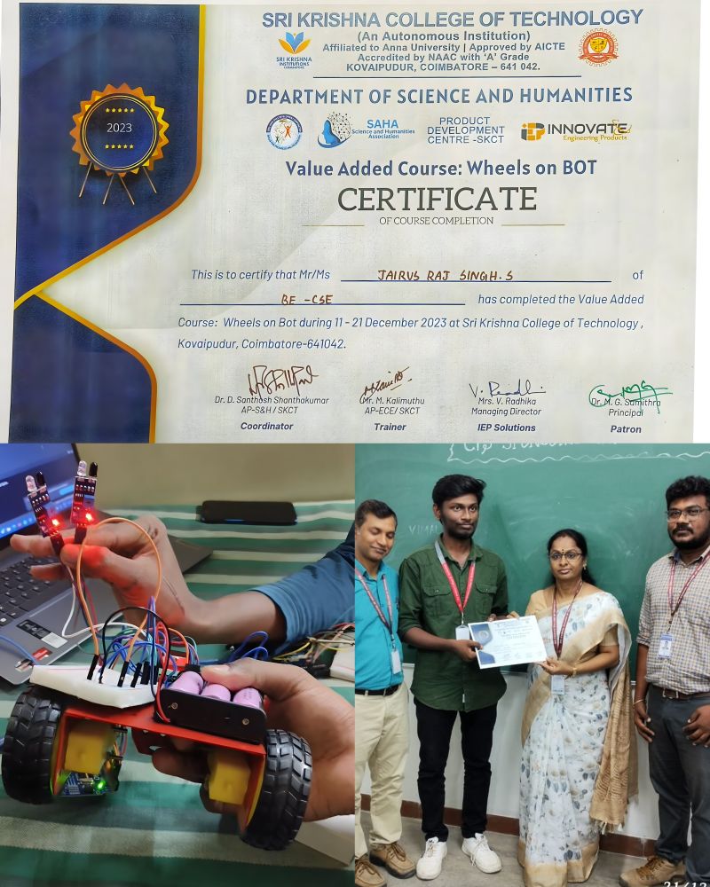 Jairus Raj Singh S on LinkedIn: #embeddedsystems #robotics #iot # ... Jairus Raj Singh S on LinkedIn: #embeddedsystems #robotics #iot # ...