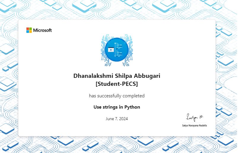 Shilpa Abbugari on LinkedIn: Today I earned my Shilpa Abbugari on LinkedIn: Today I earned my