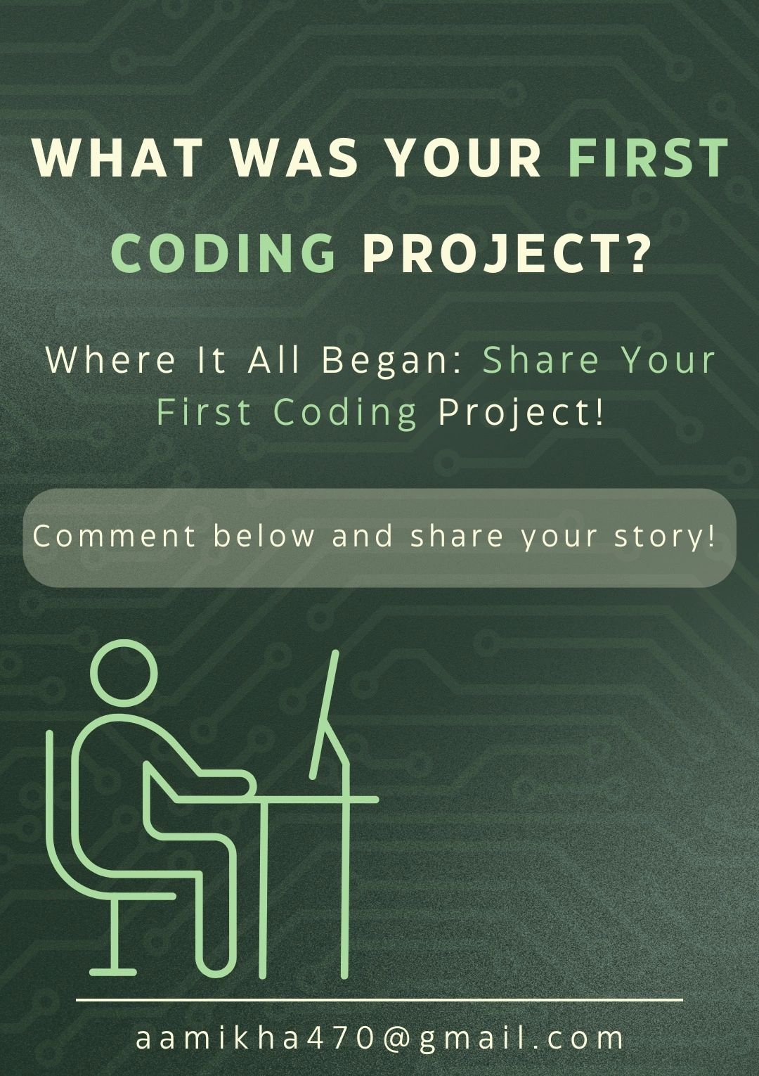 Aamina Khalid on LinkedIn: #firstproject #programming #developerstories ... Aamina Khalid on LinkedIn: #firstproject #programming #developerstories ...