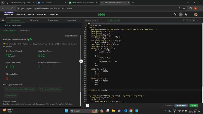 RAJ YADAV on LinkedIn: #100daysofcode #leetcode #gfg #leetcodechallenge RAJ YADAV on LinkedIn: #100daysofcode #leetcode #gfg #leetcodechallenge
