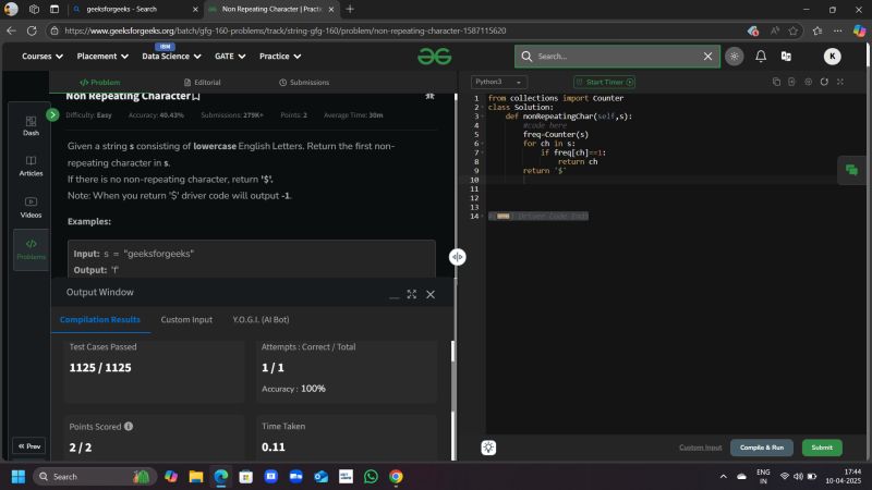 #geeksforgeeks #gfg160 #python #day17 #problemsolving #geekstreak2025 ... #geeksforgeeks #gfg160 #python #day17 #problemsolving #geekstreak2025 ...