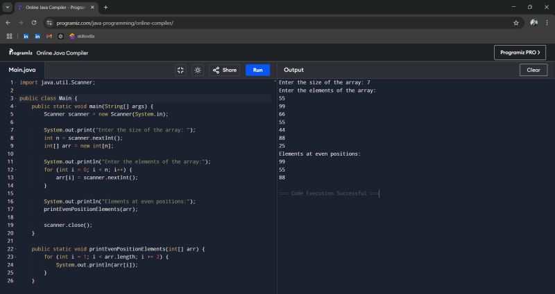#day40 #75hardcodingchallenge #java #javaprogramming #array… | Gulam Ansari #day40 #75hardcodingchallenge #java #javaprogramming #array… | Gulam Ansari