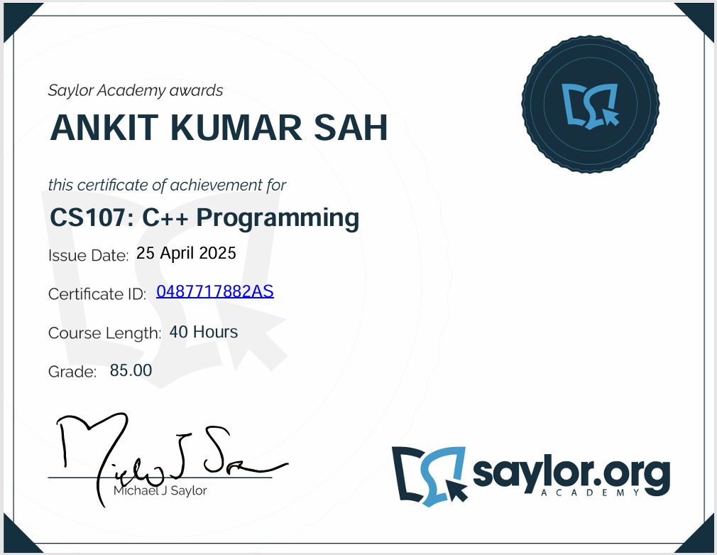 #cplusplus #sayloracademy #programming #bca #cybersecurity #techskills ... #cplusplus #sayloracademy #programming #bca #cybersecurity #techskills ...