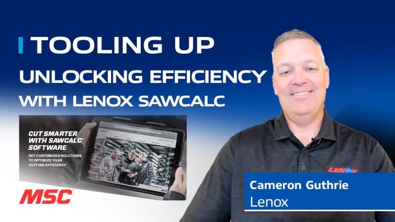 MSC Industrial Supply Co. on LinkedIn: VIDEO: TOOLING UP – Unlocking ... MSC Industrial Supply Co. on LinkedIn: VIDEO: TOOLING UP – Unlocking ...