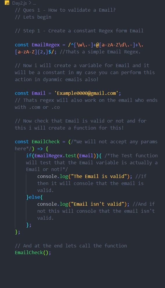 Amaan Ali on LinkedIn: #javascript #webdevelopment #regex # ... Amaan Ali on LinkedIn: #javascript #webdevelopment #regex # ...