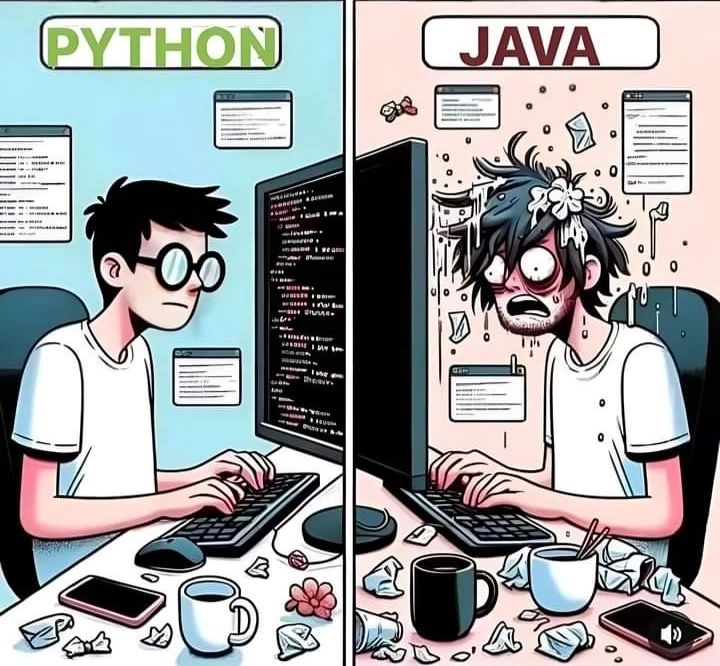 Muhammad Usman on LinkedIn: python vs java Muhammad Usman on LinkedIn: python vs java