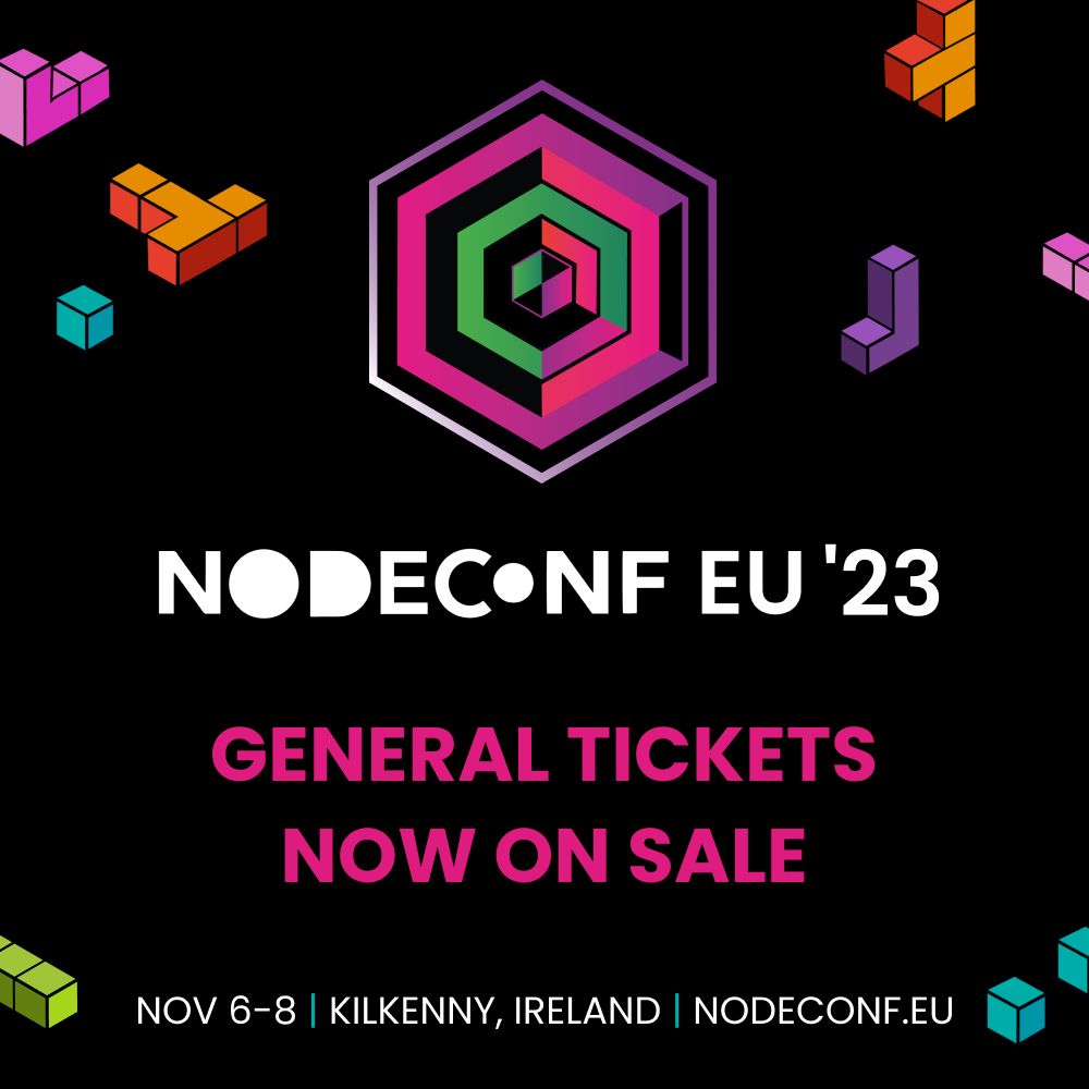 NodeConf EU on LinkedIn: #nodejs #nodeconfeu #nodejsdeveloper # ... NodeConf EU on LinkedIn: #nodejs #nodeconfeu #nodejsdeveloper # ...