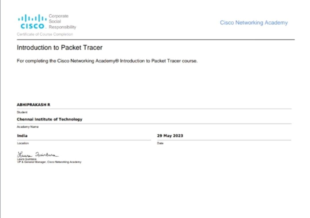 Abhiprakash rajesh on LinkedIn: #cisco #packettracer #networking Abhiprakash rajesh on LinkedIn: #cisco #packettracer #networking