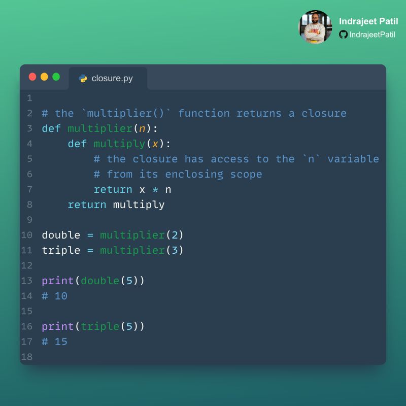 Indrajeet Patil on LinkedIn: #python #pythonprogramming # ... Indrajeet Patil on LinkedIn: #python #pythonprogramming # ...