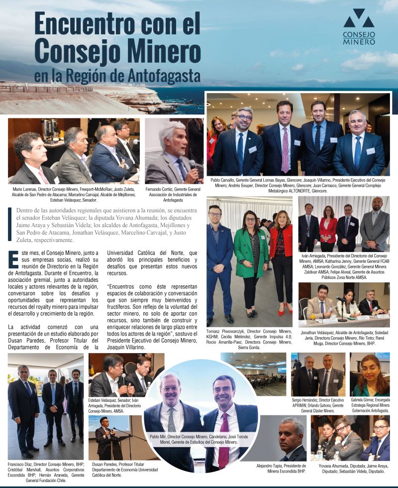 Corporación Clúster Minero Región de Antofagasta posted on LinkedIn Corporación Clúster Minero Región de Antofagasta posted on LinkedIn