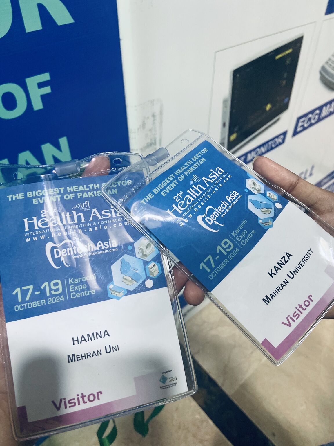 Hamna Shaikh on LinkedIn: 21st Health Asia | Expo Centre Karachi Hamna Shaikh on LinkedIn: 21st Health Asia | Expo Centre Karachi