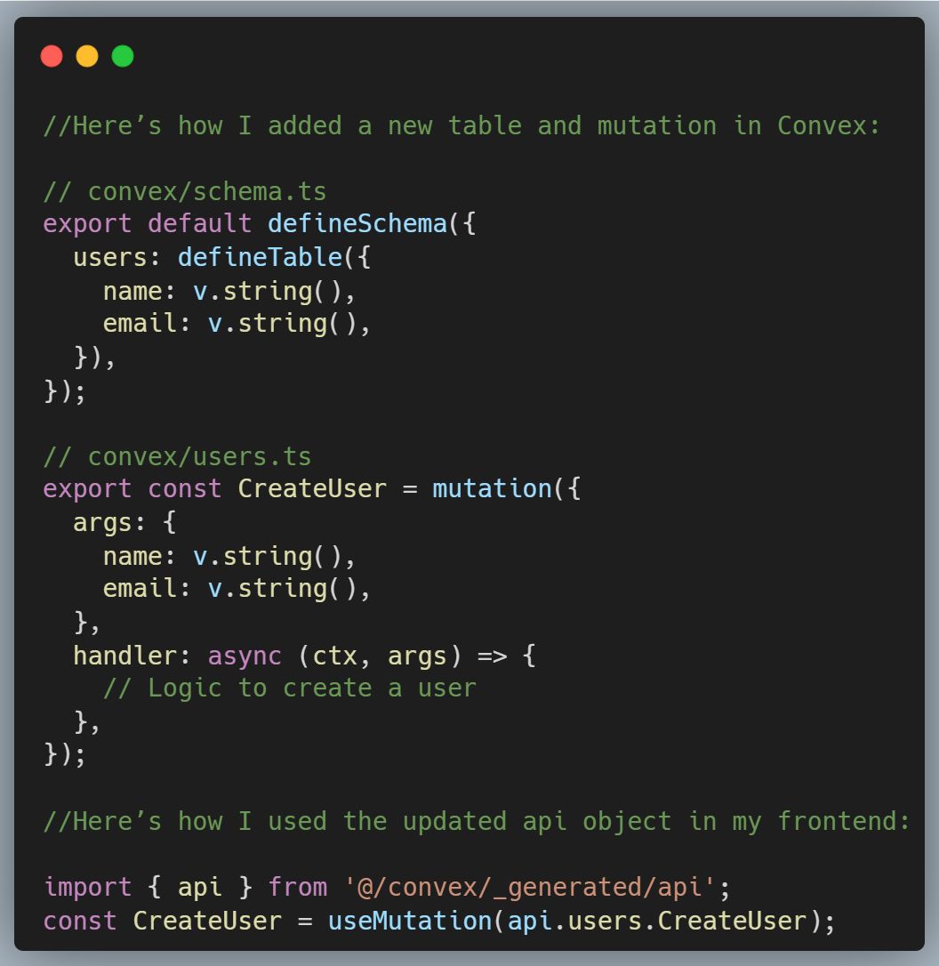 #convex #typescript #fullstackdevelopment #webdevelopment #techtips ... #convex #typescript #fullstackdevelopment #webdevelopment #techtips ...
