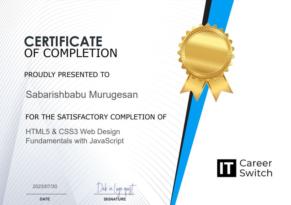 Sabarishbabu Murugesan on LinkedIn: #html5 #css #webdevelopment # ... Sabarishbabu Murugesan on LinkedIn: #html5 #css #webdevelopment # ...